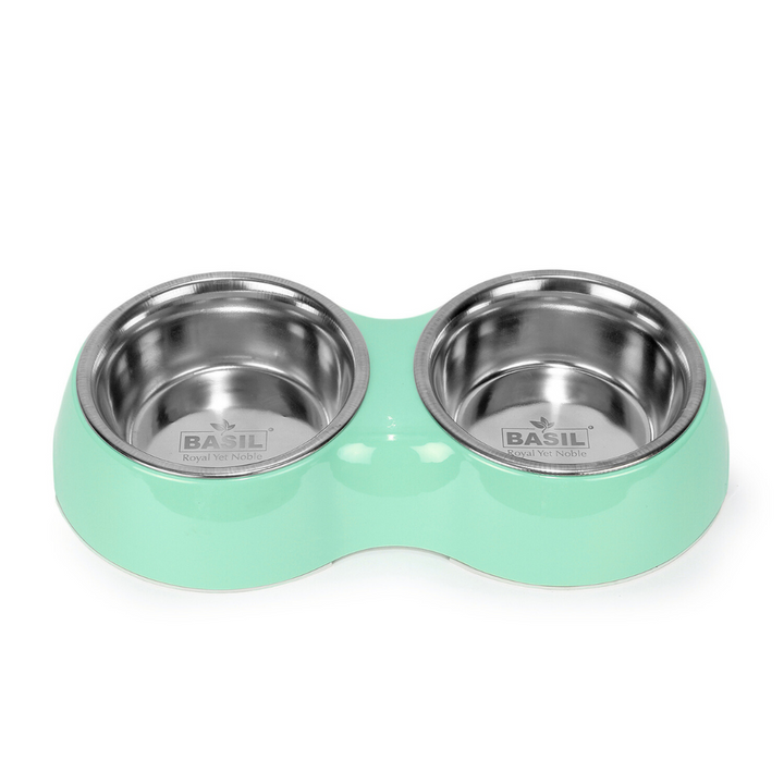 Buy Double Bowls For Dogs Online in India | Tails Nation