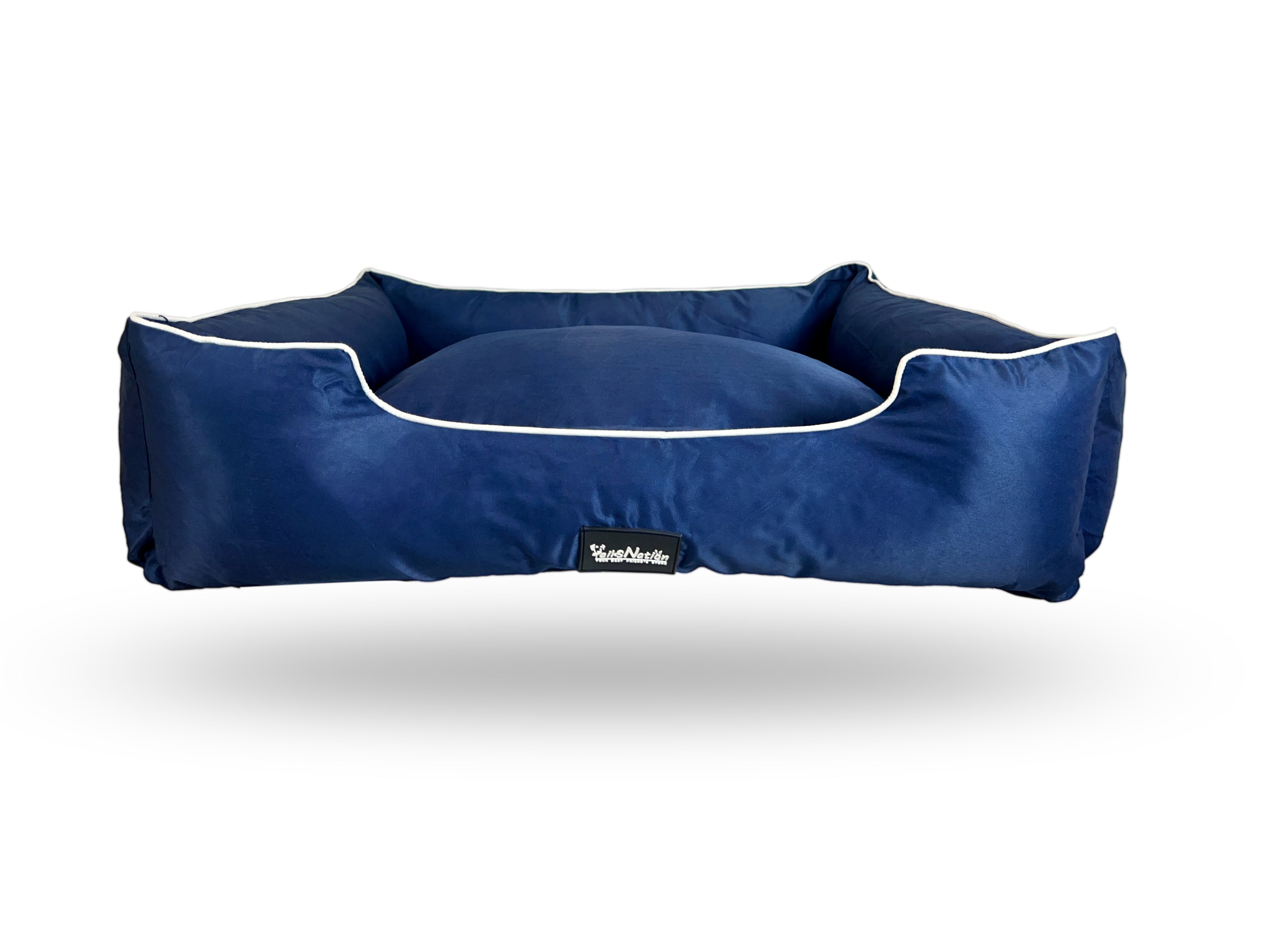 Tails Nation Waterproof Lounger Blue Bed For Dogs