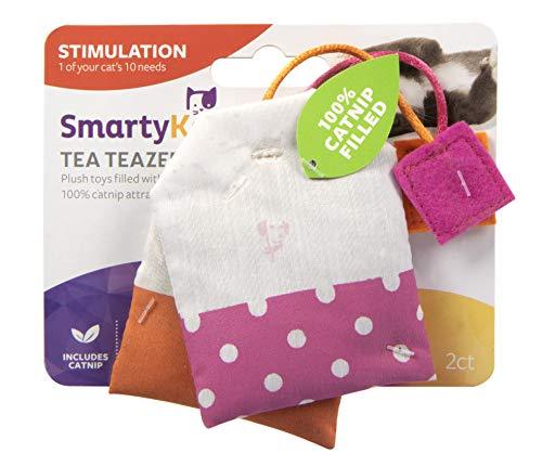 Smarty Kat Tea Teaser Set of 2 Catnip Filled Cat Toys