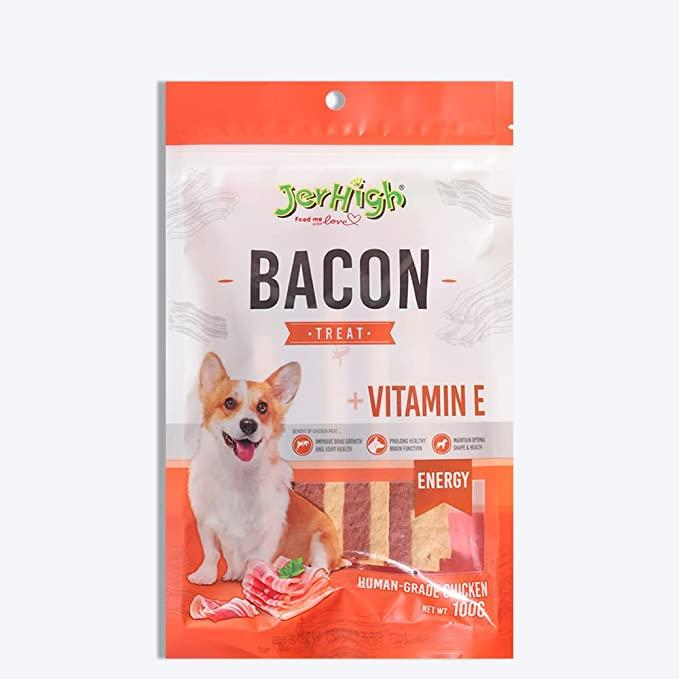 Jer High Bacon with Vitamin E Treats 100 gm