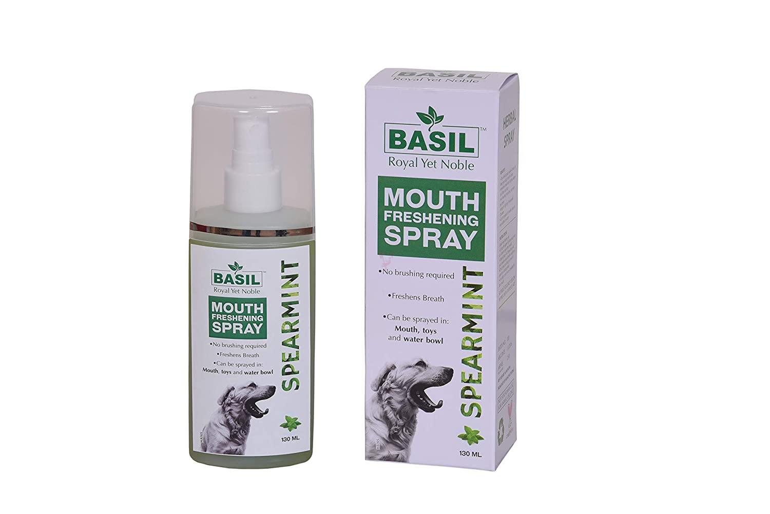 Basil Mouth Refreshing Spray Spearmint 130ml
